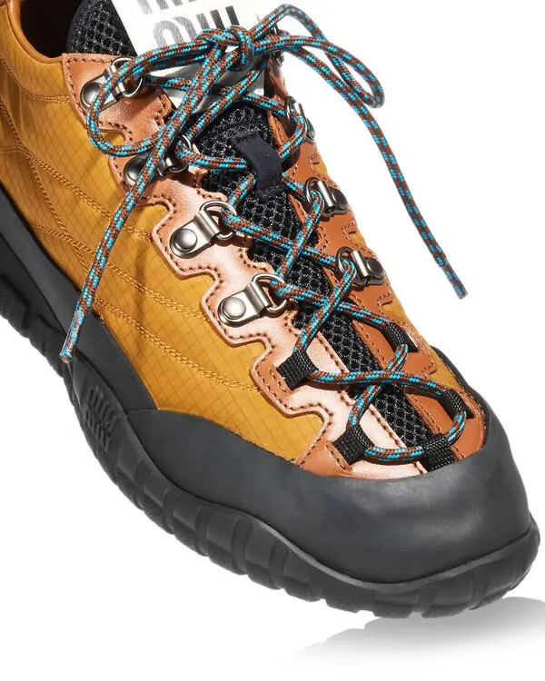 Miu Miu Tyre Nylon Sneakers