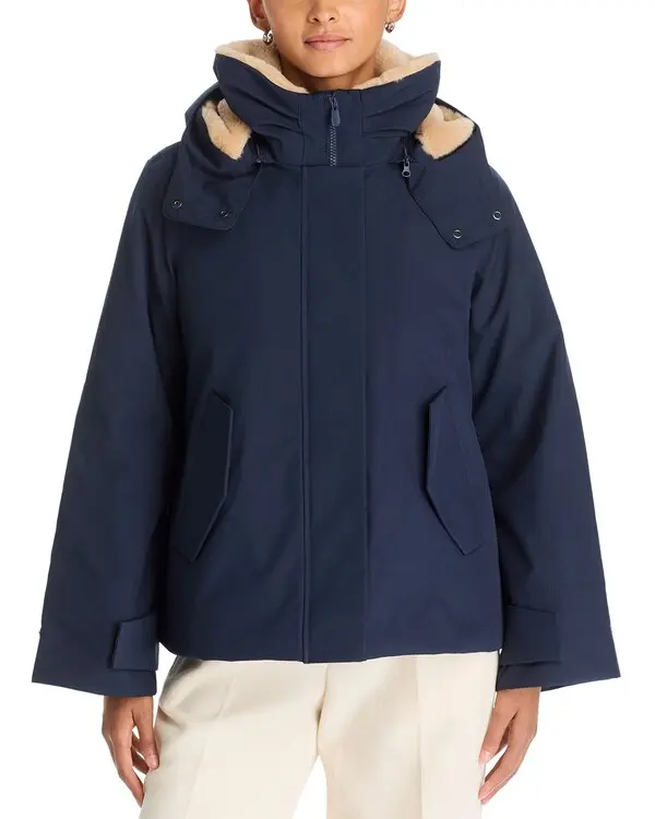 SAVE THE DUCK Solana Faux Fur Lined Coat