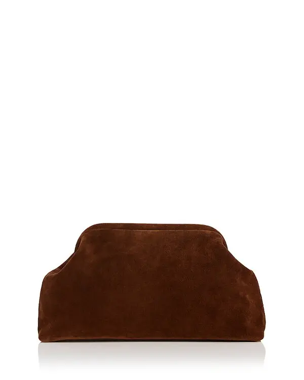 Aqua Suede Clutch Exclusive