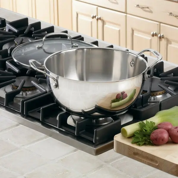 CUISINART Chef's Classic Stainless 5.5 Quart Multi-purpose Pan With Glass Lid
