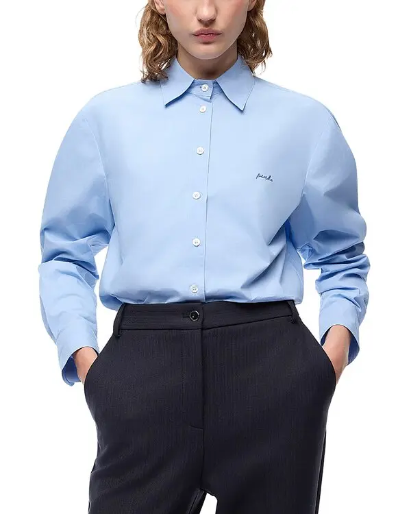 Pinko Connie Cotton Long Sleeve Shirt