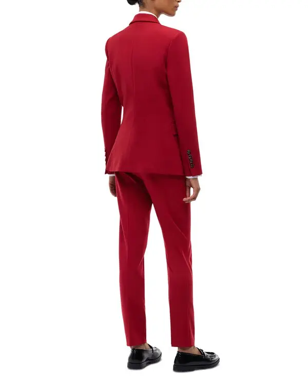 Pinko Signum Single Button Blazer - Rio Red