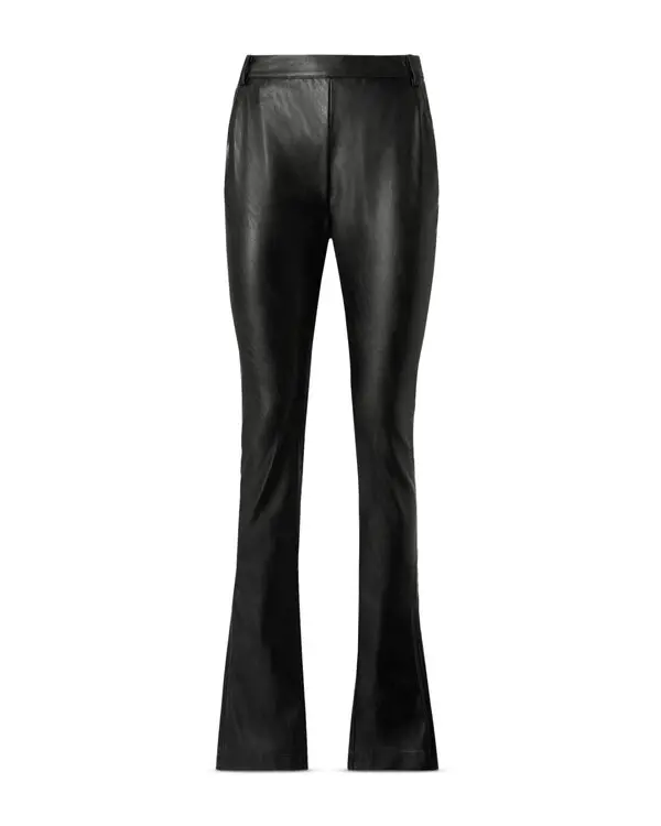 Pinko Pereschia Coated Trousers - Black