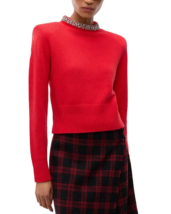 Pinko Berlino Crewneck Sweater - Red