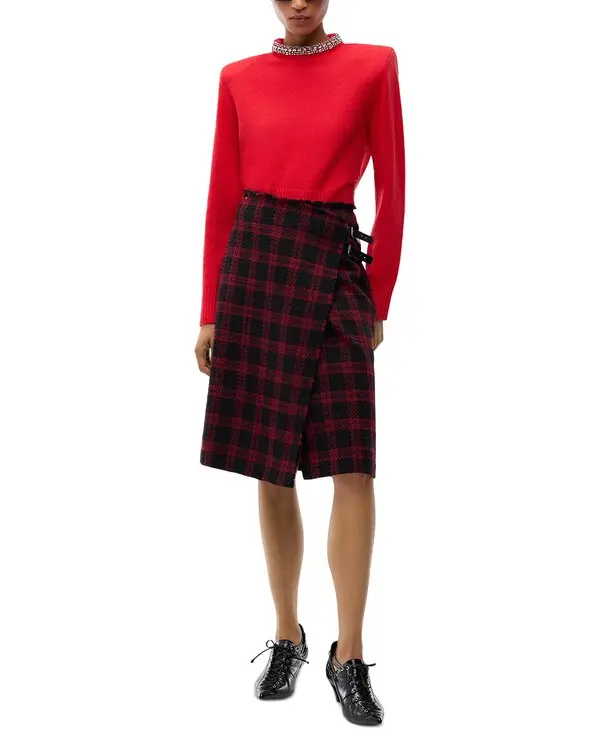 Pinko Berlino Crewneck Sweater - Red