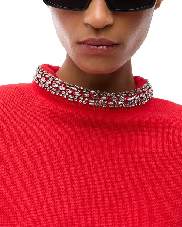 Pinko Berlino Crewneck Sweater - Red
