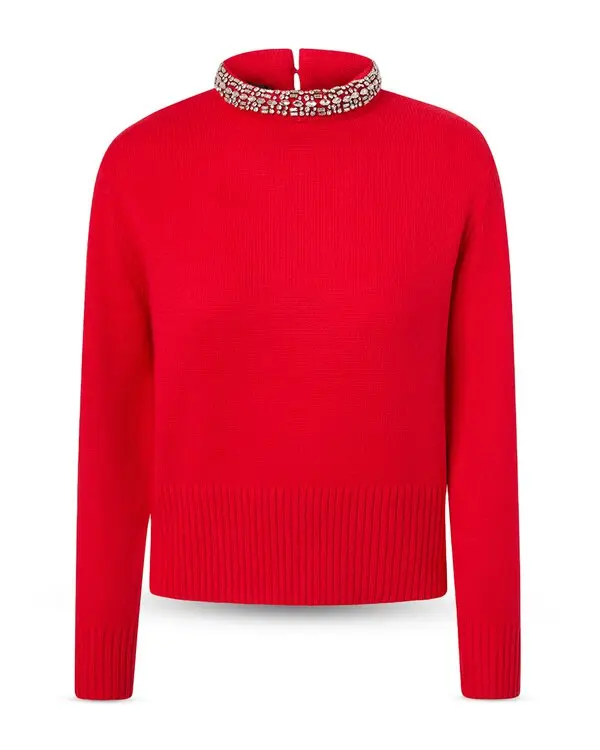Pinko Berlino Crewneck Sweater - Red
