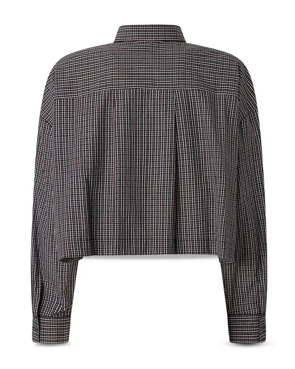 Pinko Carlina Cropped Tie Shirt