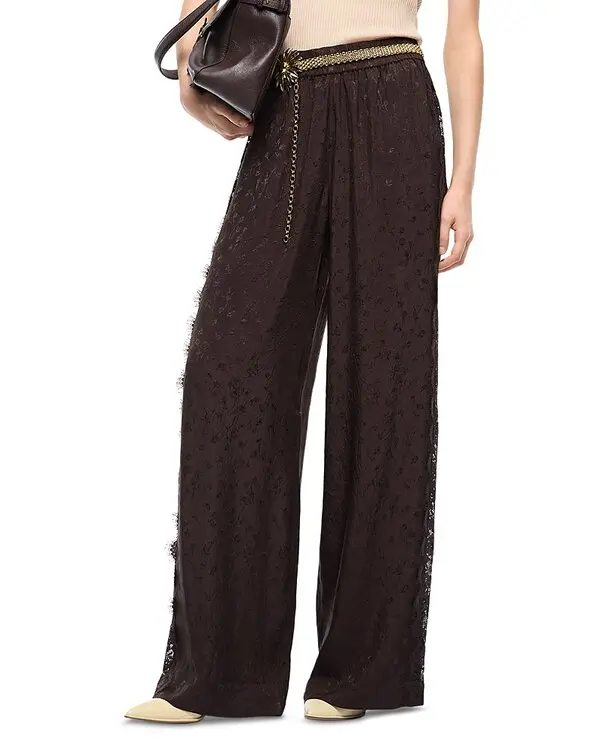 Pinko Philesia Jacquard Drawstring Pants