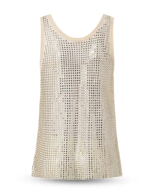 Pinko Waiting Embellished Tank Top