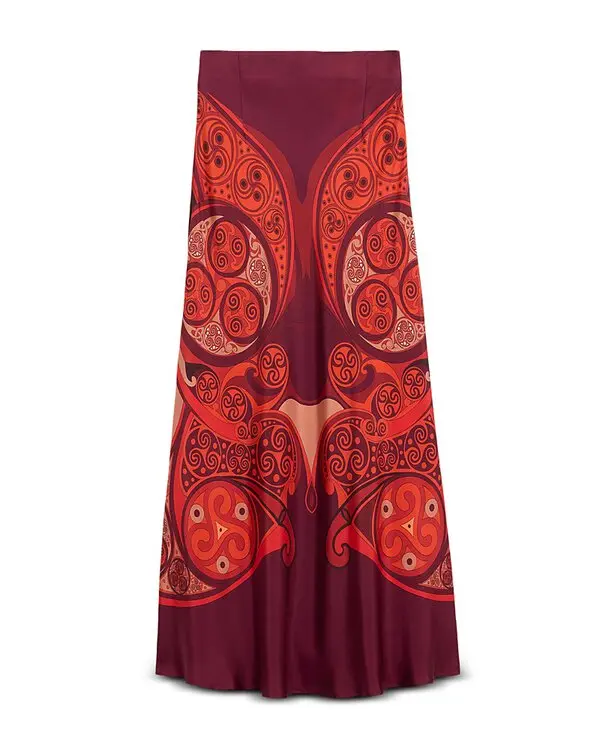 La DoubleJ Sleek Silk Skirt - Alchemy Placée