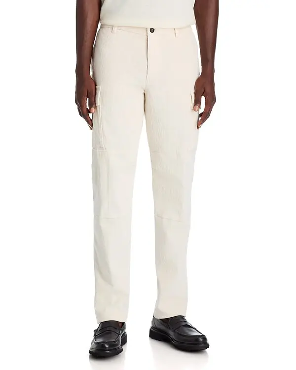 Eleventy Cotton Modal Stretch Corduroy Cargo Pants