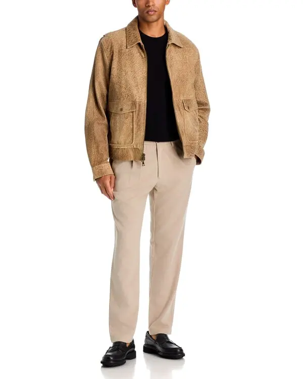Herno Melange Pleated Pants