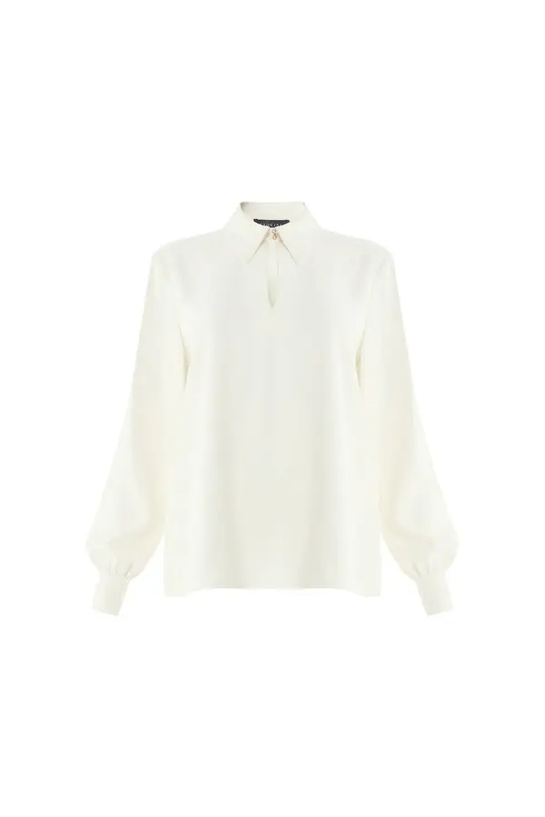 EXQUISE Jazmin Long Sleeve Blouse
