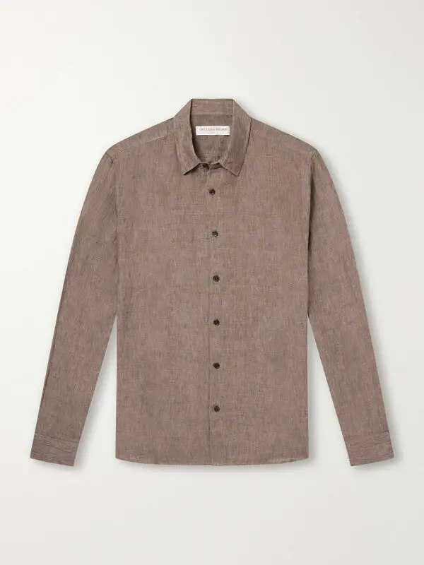 Orlebar Brown Giles Linen Shirt