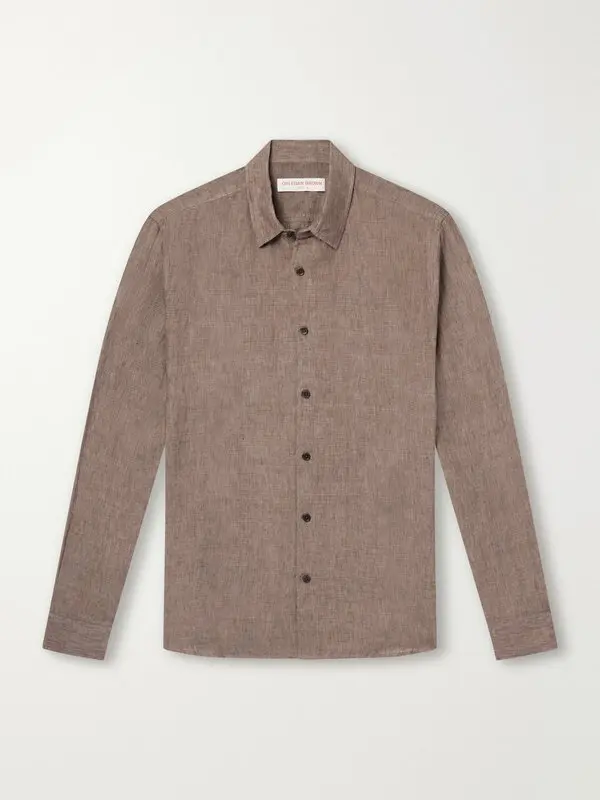 Orlebar Brown Giles Linen Shirt