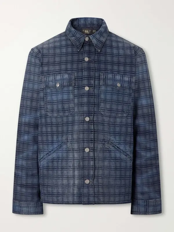 Ralph Lauren Holland Checked Denim Jacket