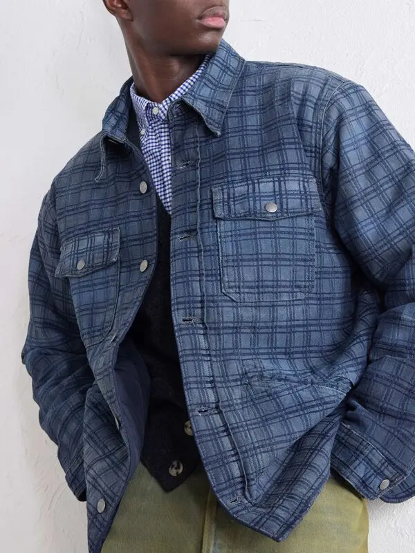 Ralph Lauren Holland Checked Denim Jacket