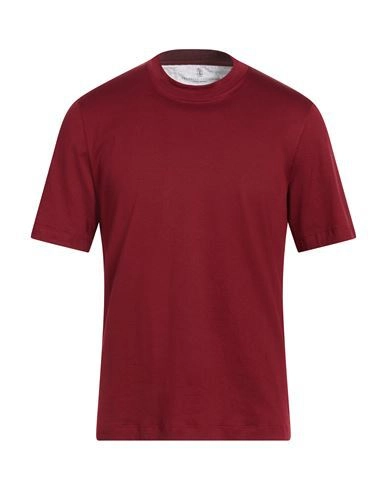 Brunello Cucinelli T-shirt Brick Size Cotton