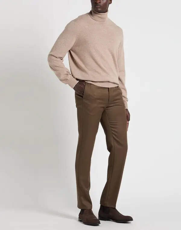 Brunello Cucinelli Turtleneck Sand Size Cashmere