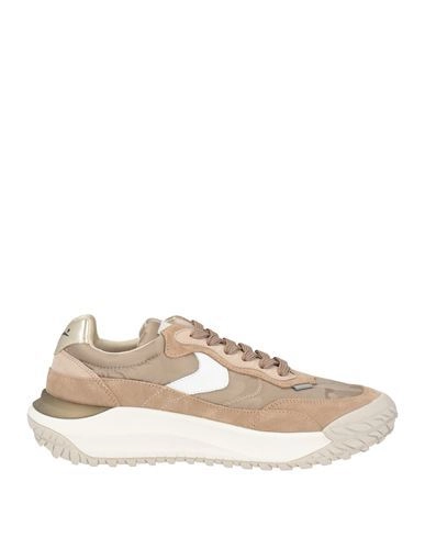 VOILE BLANCHE Sneakers Size Textile Fibers, Leather