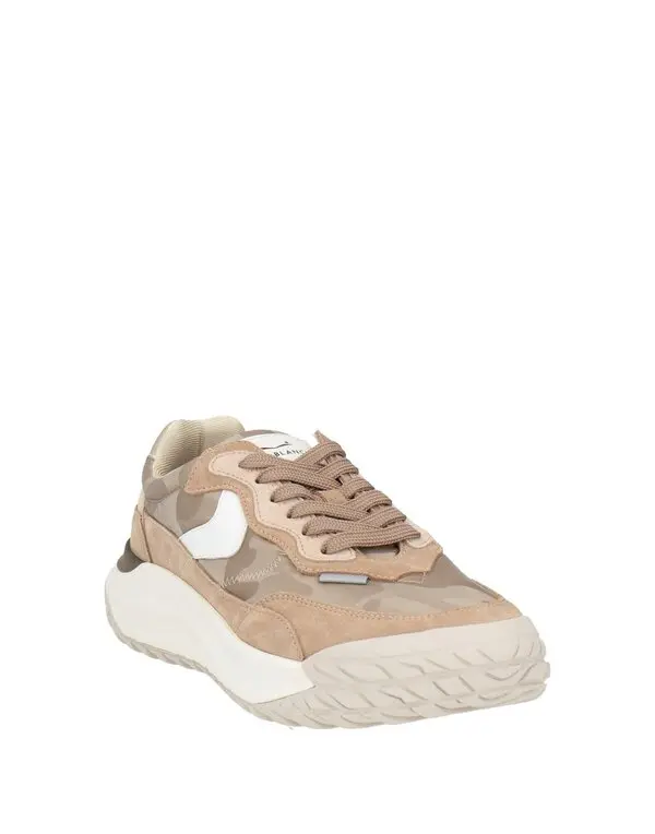 VOILE BLANCHE Sneakers Size Textile Fibers, Leather