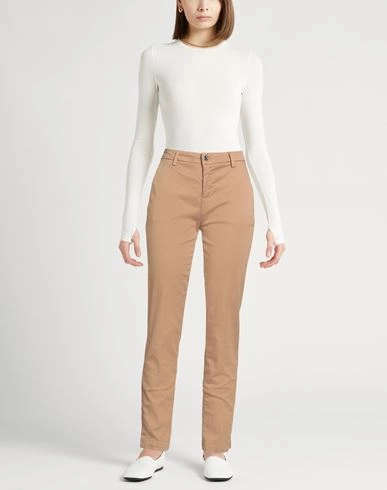 Liu Jo Pants Camel Size Cotton, Elastane