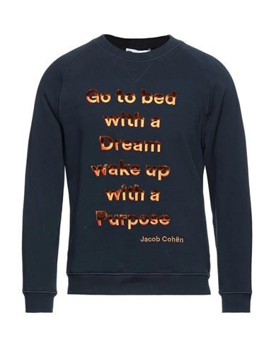 JACOB COHЁN Sweatshirt Midnight Size Cotton, Elastane, Polyamide