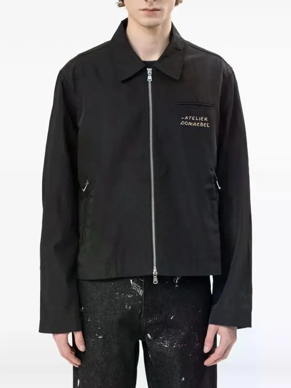DOMREBEL Backstage Embroidered Jacket - Black
