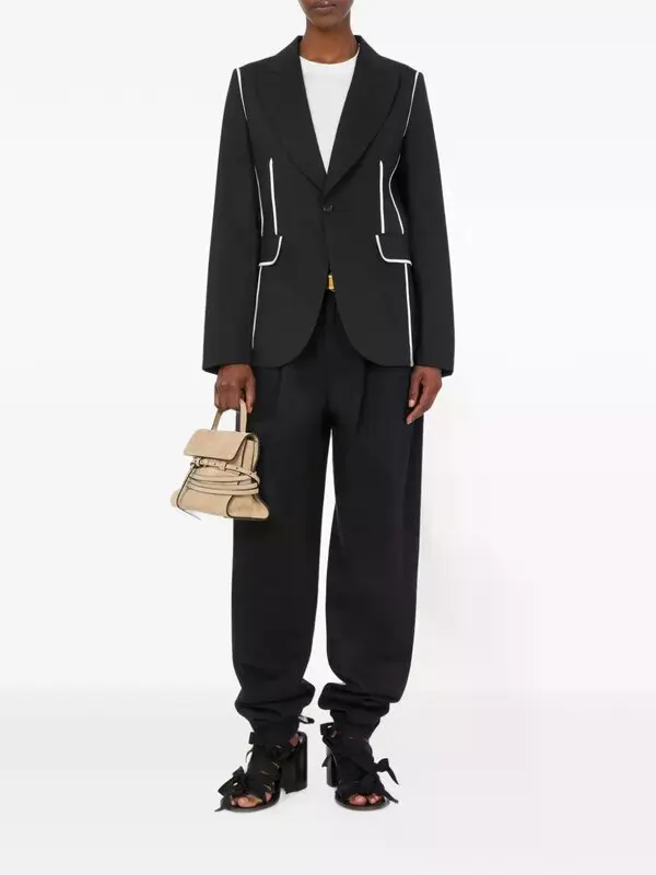Moschino Piped Pleated-back Jacket