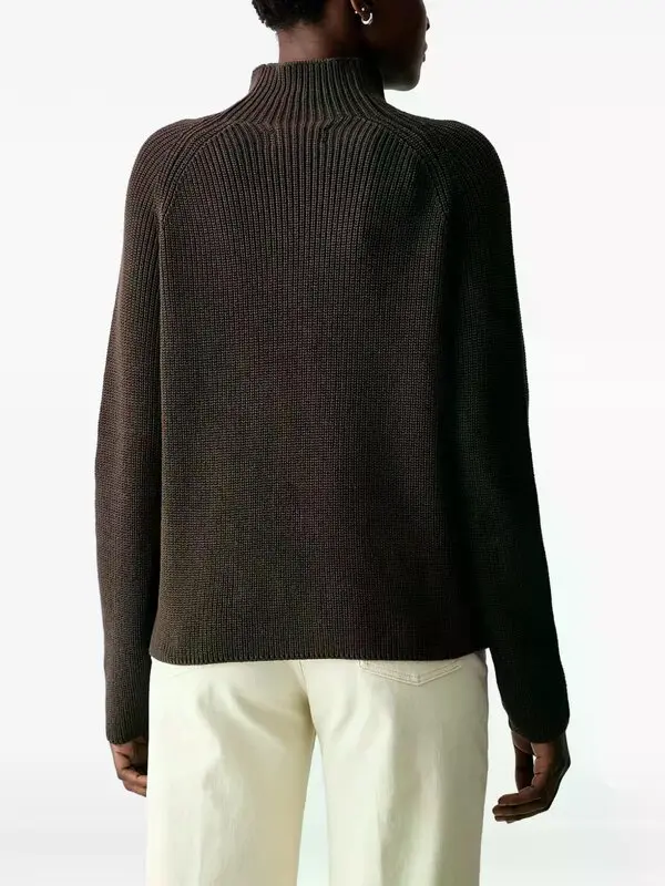 Marc O'polo Ribbed-knit Raglan-sleeve Sweater