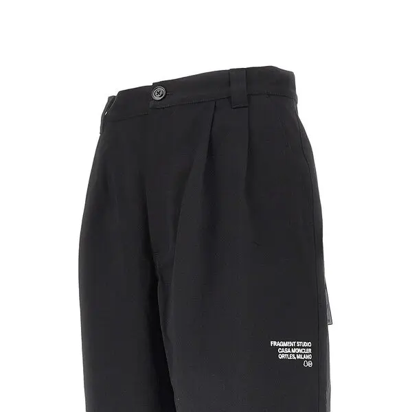 MONCLER X FRAGMENT Cotton Gabardine Pants With Darts
