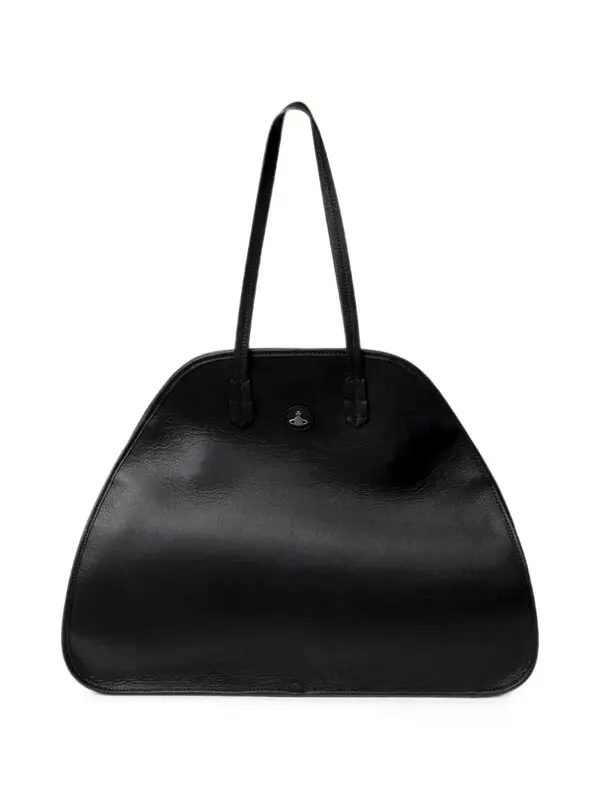 VIVIENNE WESTWOOD Large Yasmina Arched Leather Shoulder Bag