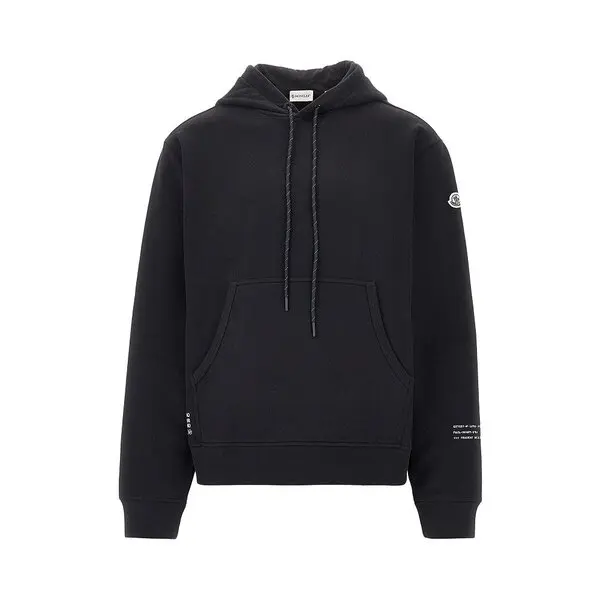 MONCLER X FRAGMENT Logo Print Hoodie