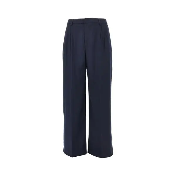 THESTROY Twill Pants With Darts