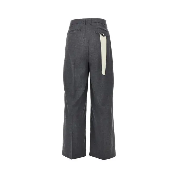 THESTROY Double Dart Light Wool Pants