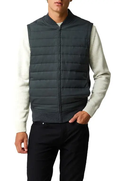 Rodd & Gunn Woodside Quilted Vest - Pewter