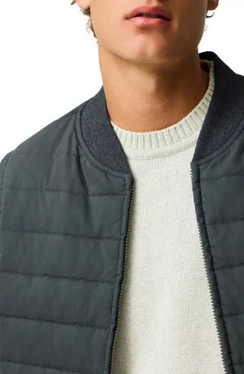 Rodd & Gunn Woodside Quilted Vest - Pewter