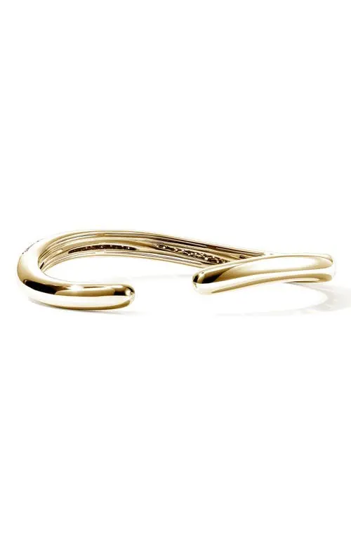 John Hardy Artisan Series 18k Sapphire Ombre Surf Cuff