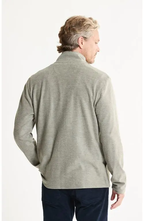 JACHS Ultra Soft Heather Knit Full Zip - Olive