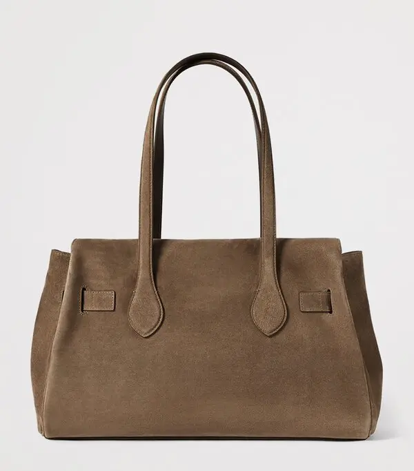 Brunello Cucinelli Suede Explorer Shoulder Bag