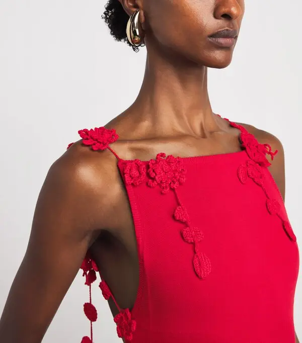 Cult Gaia Knitted Giuliana Midi Dress