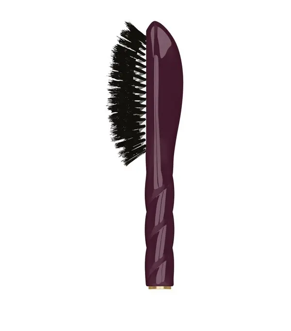 LA BONNE BROSSE Small N.01 The Universal Shine & Care Brush - Purple