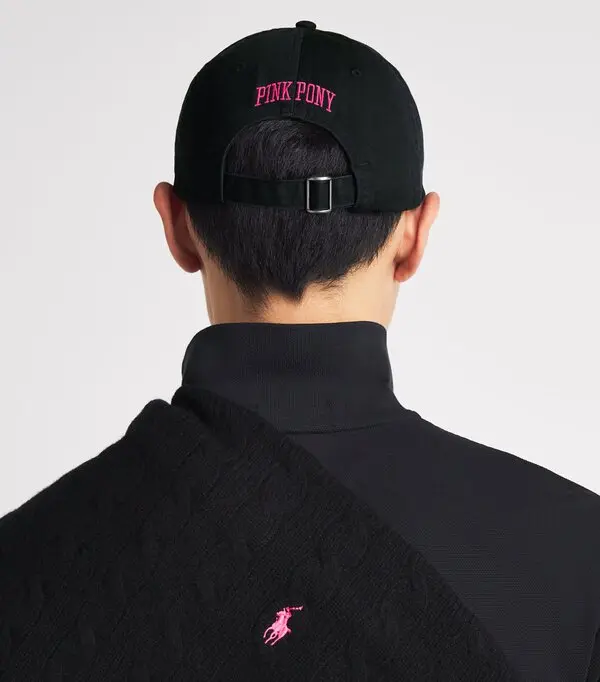 Polo Ralph Lauren Cotton Pink Pony Baseball Cap