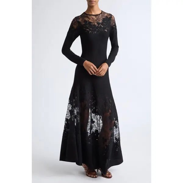 Ulla Johnson Clemence Long Sleeve Lace Dress