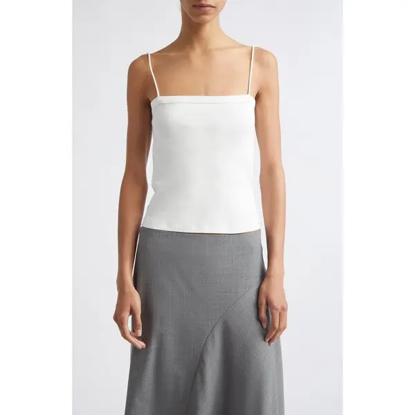 ST. AGNI Square Neck Organic Cotton Cami