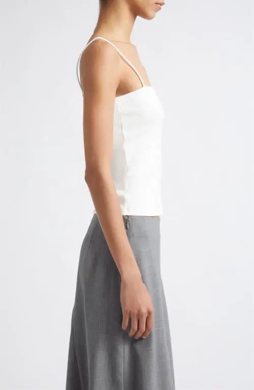 ST. AGNI Square Neck Organic Cotton Cami