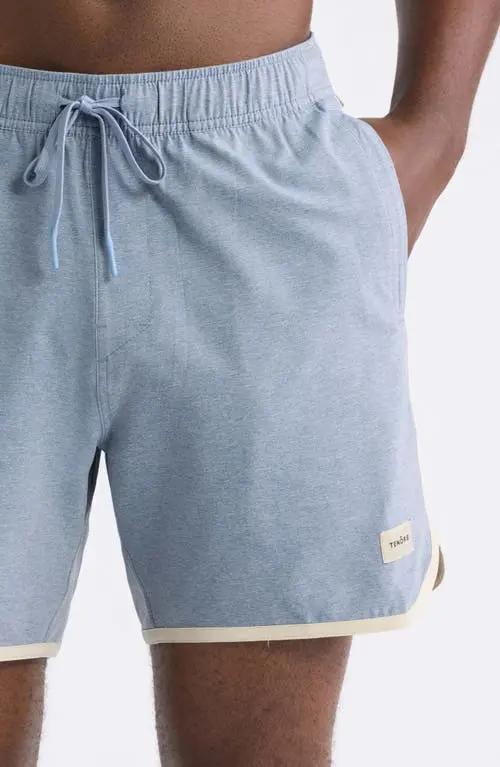 TENŌRE Scallop Day Swim Trunks