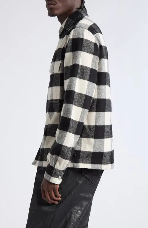 Rick Owens Camicia Cropped Outershirt