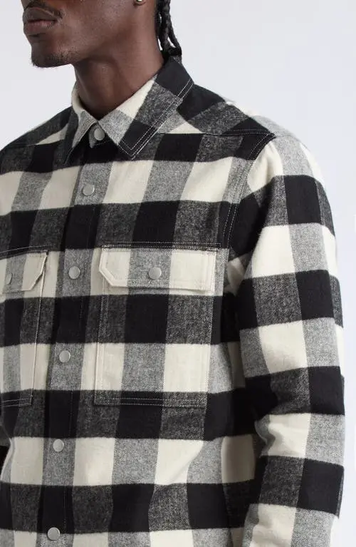 Rick Owens Camicia Cropped Outershirt